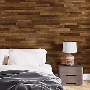 STICKEEP Butcher Block Contact Paper Peel and Stick Countertops Waterproof Wood Shiplap Peel and Stick Wallpaper Self Adhesive Wood Countertop Contact Paper for Cabinets Table Desk 17.71 x 118 in