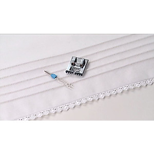 SINGER | Pintuck Presser Foot, Embellish Clothes & Linen, Also Made for Twin Needle Use - Sewing Made Easy