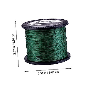 BESPORTBLE 3pcs 4 Fishing line Fishing Accessories 4 Strands Fishing Tool Beading Craft line Stealth Braid Fishing Braid Braided Fishing Wire Fishing Supplies Sensitive pe Weave Fishing Rope