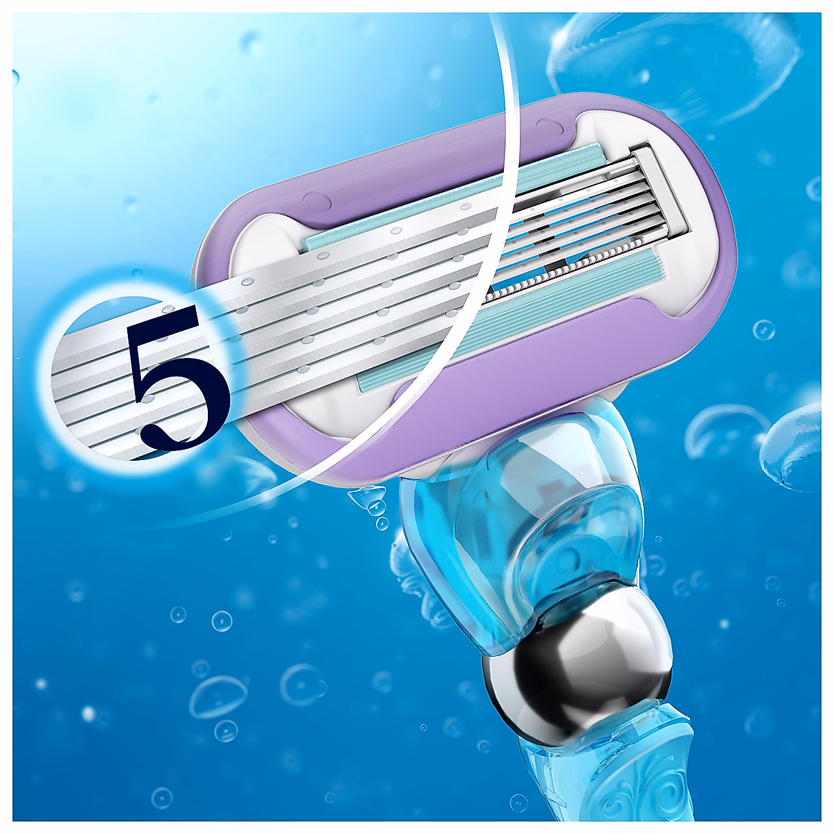 Gillette Venus Original + Gillette Venus Swirl Women's Razor Blades - 4 Refills