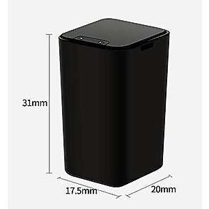 Intelligent Sensor Trash Can with Automatic Flip Cover Household Classification Kitchen Living Room Car Trash Can 12L