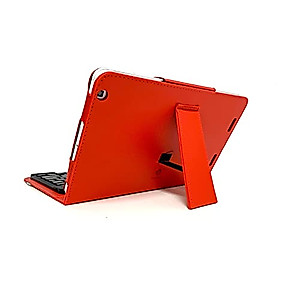 Android Tablet 10" Display 4G LTE Tablets Phone with Dual SIM 32GB + 128GB SD Slot 6000 mAh WiFi GPS Bluetooth Keyboard + Case – Red