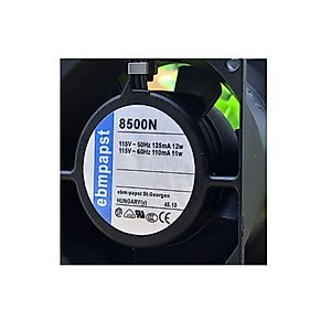 Cytom for Germany EBM PAPST 8500N 8CM 8038 115V 11/12W Metal high Temperature Cooling Fan