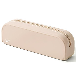 Mr. Pen- Silicone Pencil Case, Malibu Dune Color Pencil Pouch, Pencil Case Small, Pencil Pouch Aesthetic, Silicone Pencil Pouch, Pencil Case Aesthetic, Pencil Bag, Pencil Pouch for Women, Makeup Pouch