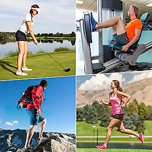 Felicigeely Ankle Socks Athletic Running Socks Low Cut Sport Socks Breathable Cushioned Tab Socks for Men Women 6 Pairs