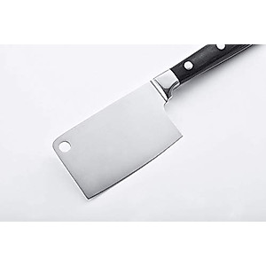 Seven Lotus Cheese Knife - Sharp Premium Stainless Steel Hatchet Blade - Original Home Essentials - Bar Tool Knives - Unique Gift - Perfect for Cutting Parmesan to Brie Cheeses - Great for Picnic