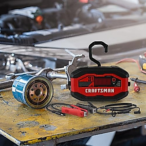CRAFTSMAN Battery Charger and Maintainer, CMXCESM260, 3-in-1, Fully Automatic, 3 Amps, 12 Volt, for Motorcycle, Car, SUV, Truck and Marine Batteries
