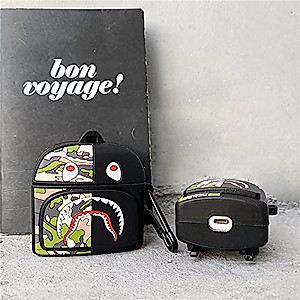 Bolod Designer Cases Made of Silicone for Airpods 1&2, Protective Cartoon Fashion Cases (Airpods 2&1)