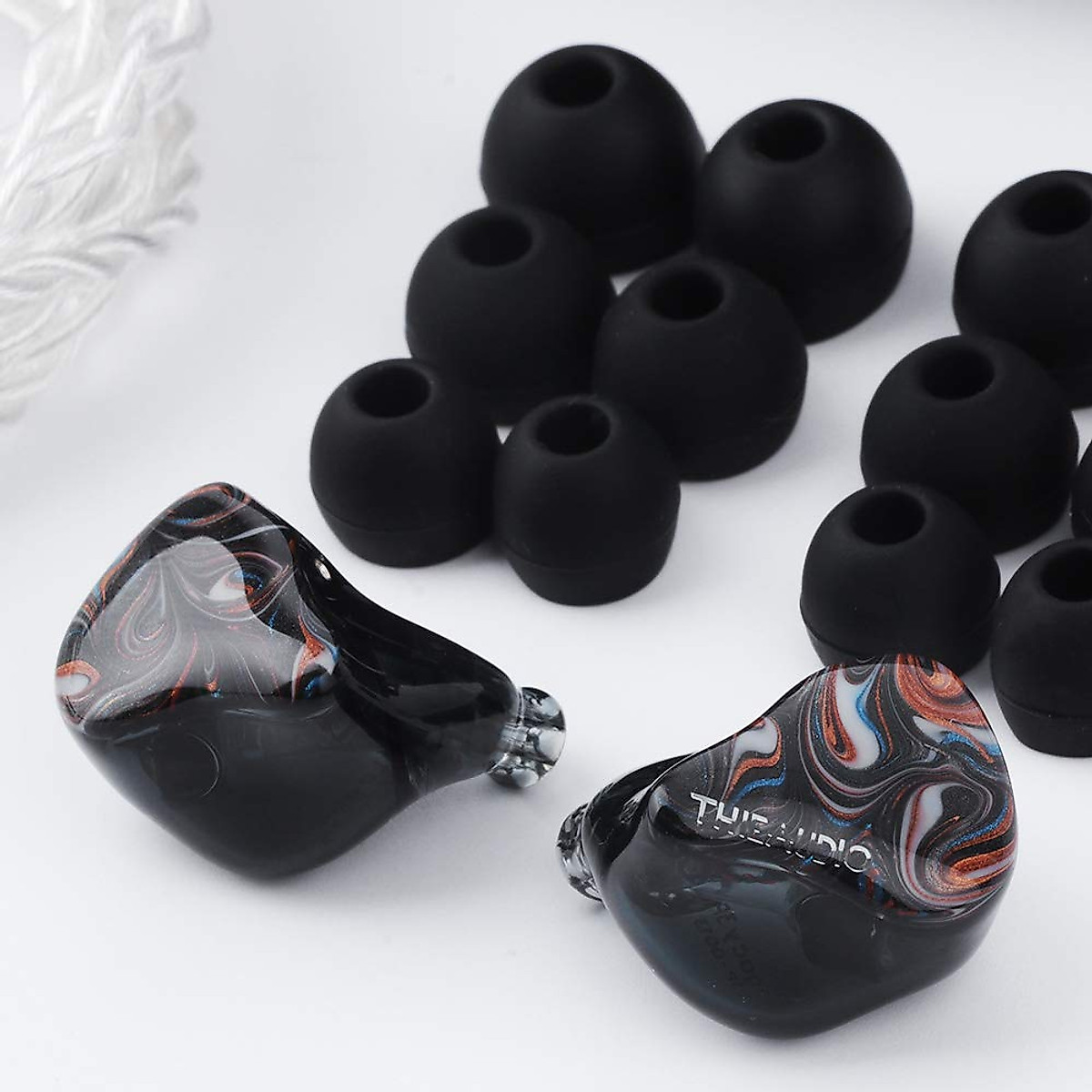 Linsoul THIEAUDIO Legacy 4 1DD+3BA Hybrid Driver in-Ear Monitor with 2 Tuning Switch, Detachable 7N OCC 0.78mm 2Pin Cable, Custom Faceplate
