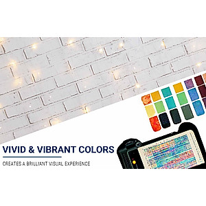 Allenjoy 82" x 59" Love Sweet Heart Valentine's White Brick Wall Backdrop Photography Glitter Mother's Day Baby Bridal Shower Kid Birthday Party Decor Banner Background Photo Booth Prop