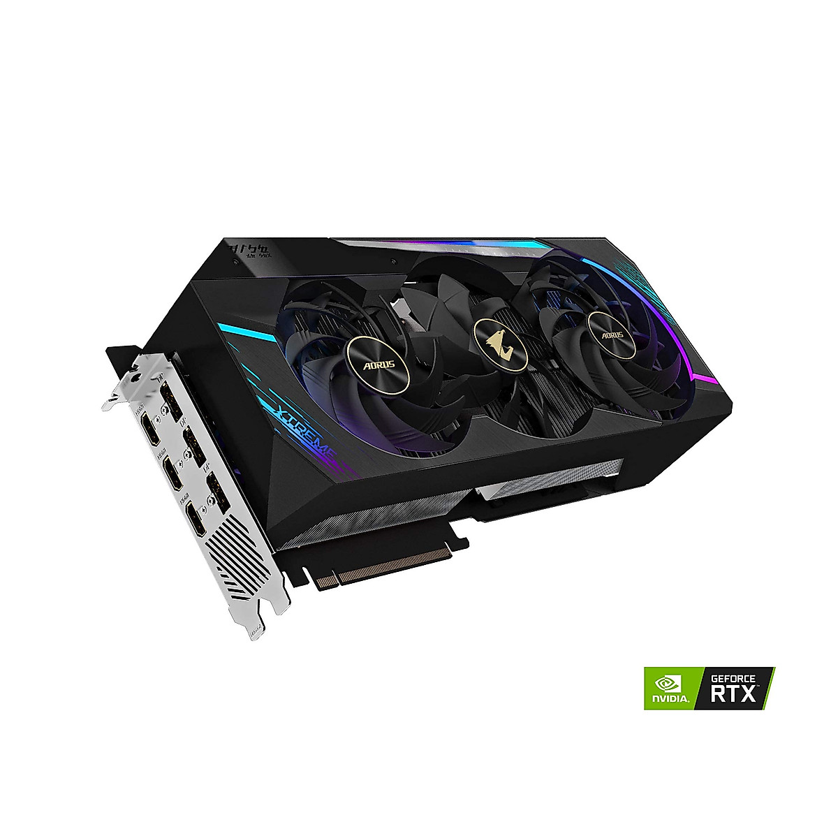 GIGABYTE AORUS GeForce RTX 3090 Xtreme 24G Graphics Card, Max Covered Cooling, 24GB 384-bit GDDR6X, GV-N3090AORUS X-24GD Video Card (Renewed)