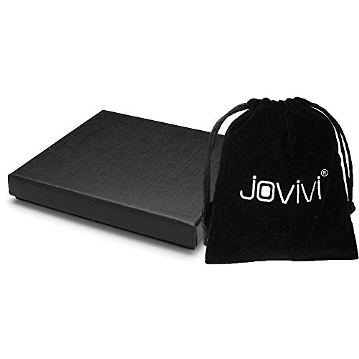 Jovivi 2pcs 8mm Black Obsidian & Tiger Eye Healing Crystal Stone Stretch Bracelets Handmade Natural Round Gemstone Beaded Energy Beads Chakra Bracelet for Women Men Couples Distance Gifts