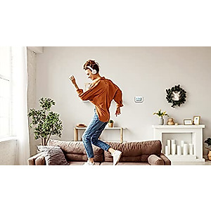 Honeywell Home RTH7560E 7-Day Flexible Programmable Thermostat-Extra-Large Backlit Display, White