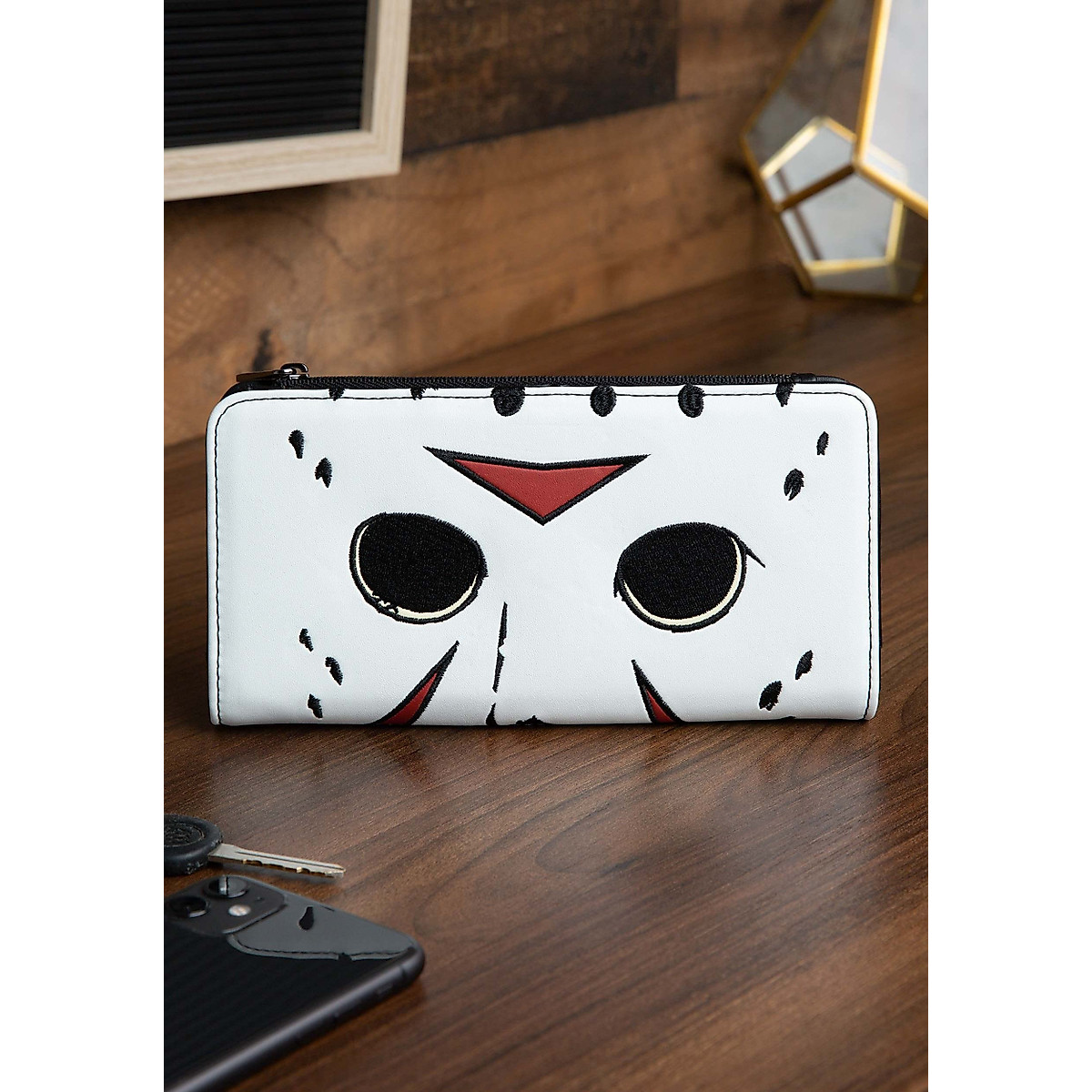 Loungefly Friday the 13th Jason Mask Flap Wallet