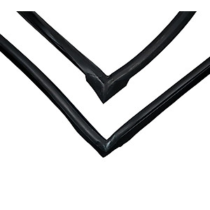 Mytee Products Shipping Container Door Gaskets - 2Pc Complete Door Seal Gasket Set - Container Rubber Door Sealer (3 - Sided Left Hand Side & 4 Sided 8 ft 6”) - Shipping Container Gasket