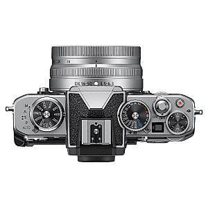 Nikon Z fc DX-Format Mirrorless Camera with NIKKOR Z DX 16-50mm f/3.5-6.3 VR Lens, Silver with FTZ II Mount Adapter