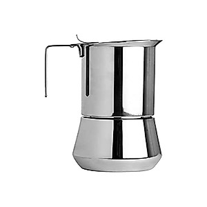 Ilsa Turbo Express Stainless Steel Stovetop Espresso Maker, 1 Cup