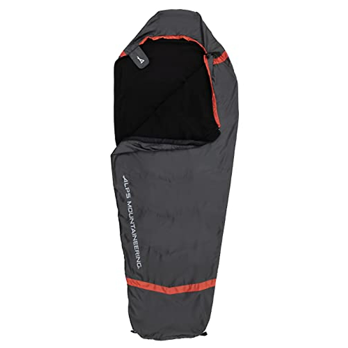ALPS Mountaineering Wisp Sleeping Bag - Charcoal/Red