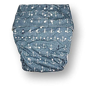 Rearz - Anchors - Adult Pocket Diaper