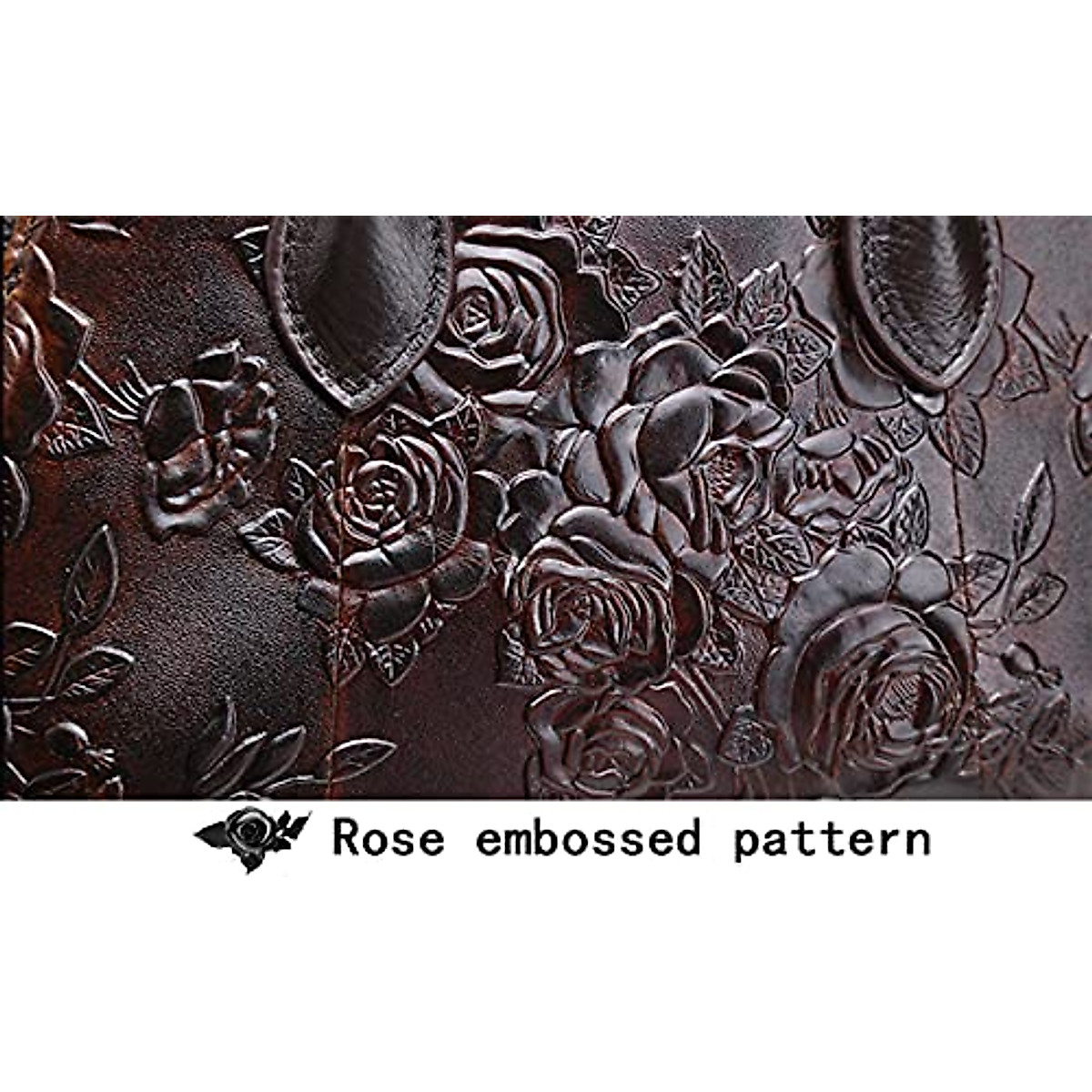 Crossbody Bag for Women Genuine Leather Top Handle Tote Purses Vintage Satchels Handbag (8899)