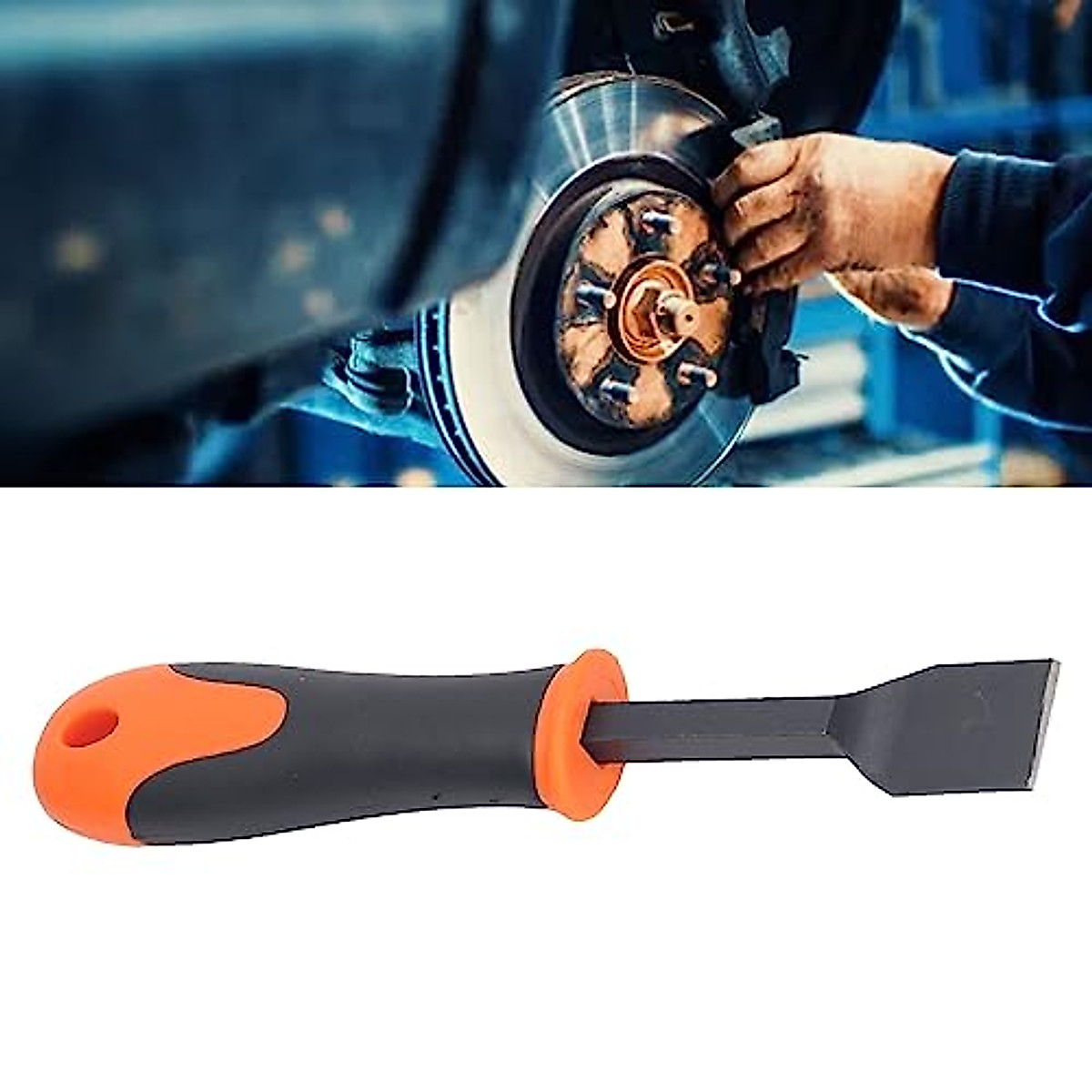 Tyenaza Cleaning Scraper, 25mm Large Head Comfortable Handle Glue Removal Oil Cleaning Shovel, for Household Floor Car