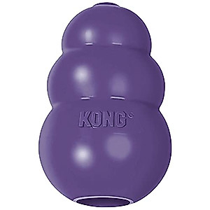 KONG - Senior Dog Toy Gentle Natural Rubber - Fun to Chew, Chase and Fetch - for Small Dogs