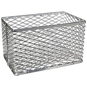 Heathrow Scientific HD20341B Aluminum Medium Test Tube Basket, 256mm Length x 152mm Width x 152mm Height