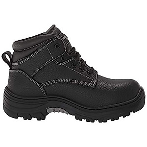 Skechers mens Burgin Congaree Construction Shoe, Black, 10.5 Wide US