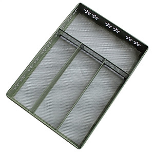 SETTFRFE Silverware Drawer Tray,Spoon and Fork Organizer,Flatware & Utensil Organizer for Kitchen Drawers,Grass Green