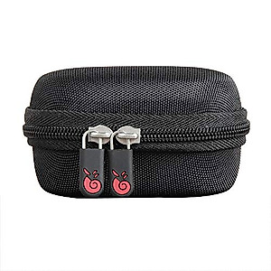 Hermitshell Hard Travel Case for Skullcandy Sesh True Wireless in-Ear Earbud (Black)