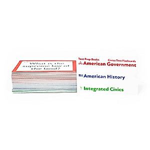 US Citizenship Flash Cards 2025 and 2026: USCIS Naturalization Test Flashcards Study Guide with All 100 Civics Exam Questions and Answers [2nd Edition]