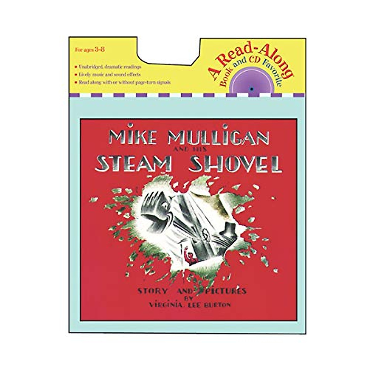 Kaplan Early Learning Read Aloud Books and CDs - Set of 6 Classic Children's Books - Curious George | Brown Bear, Brown Bear | Tacky The Penguin