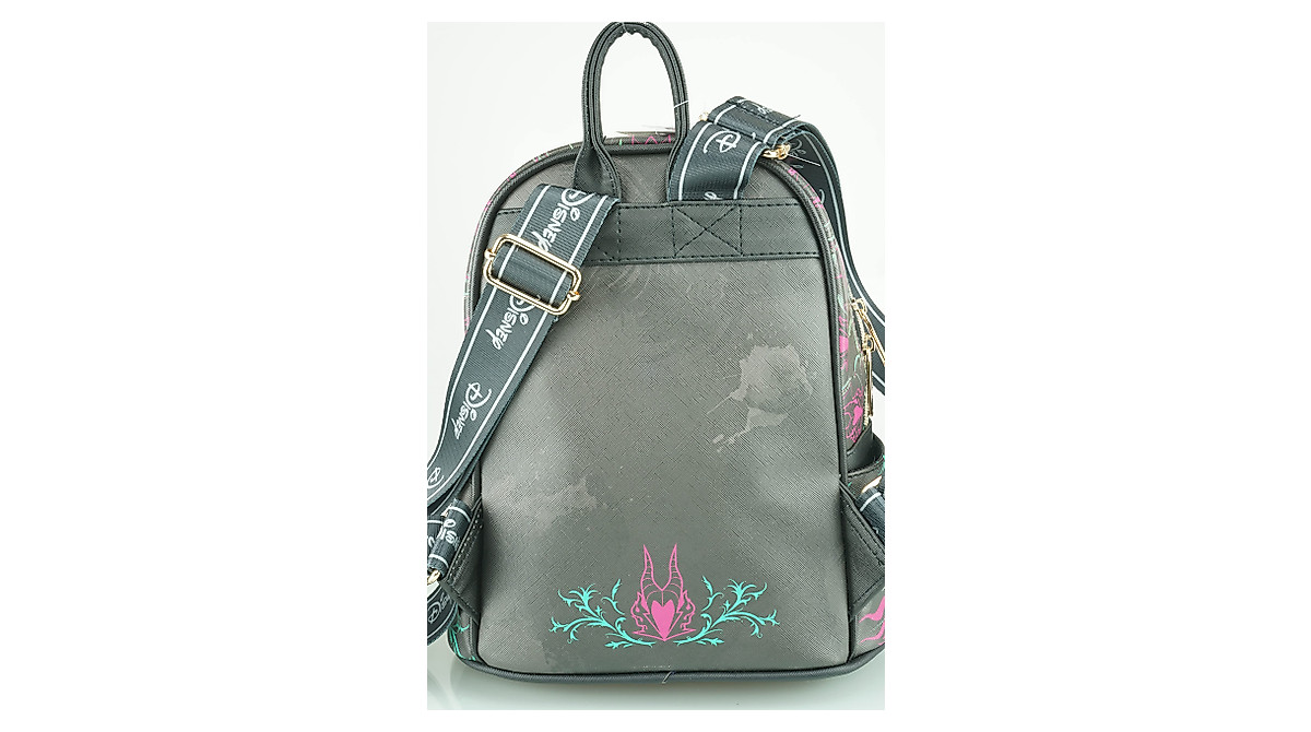 Disney Maleficent Mini Backpack - Stylish Vegan Leather Bag