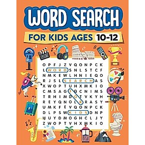 Word Search for Kids Ages 10-12: 100 Word Puzzles for Kids (Word Adventure Books)