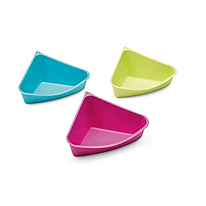 Savic Rody Toilet Corner Littler Pan for Rabbits, Ferrets and Other Small Animals (Pack of 1)