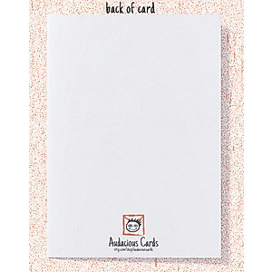 Audacious Cards 50th Birthday Card for Her - Funny 50 Year Old Birthday Card - Bad New You're 50 Good News You're Still Fucking Hot