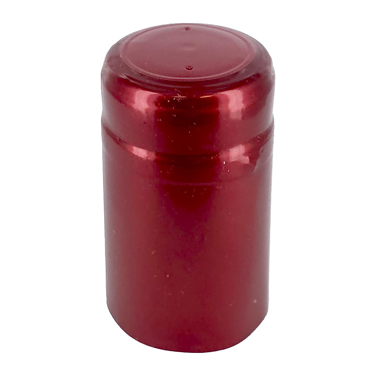 Metallic Ruby Red PVC Shrink Capsules-500 Count