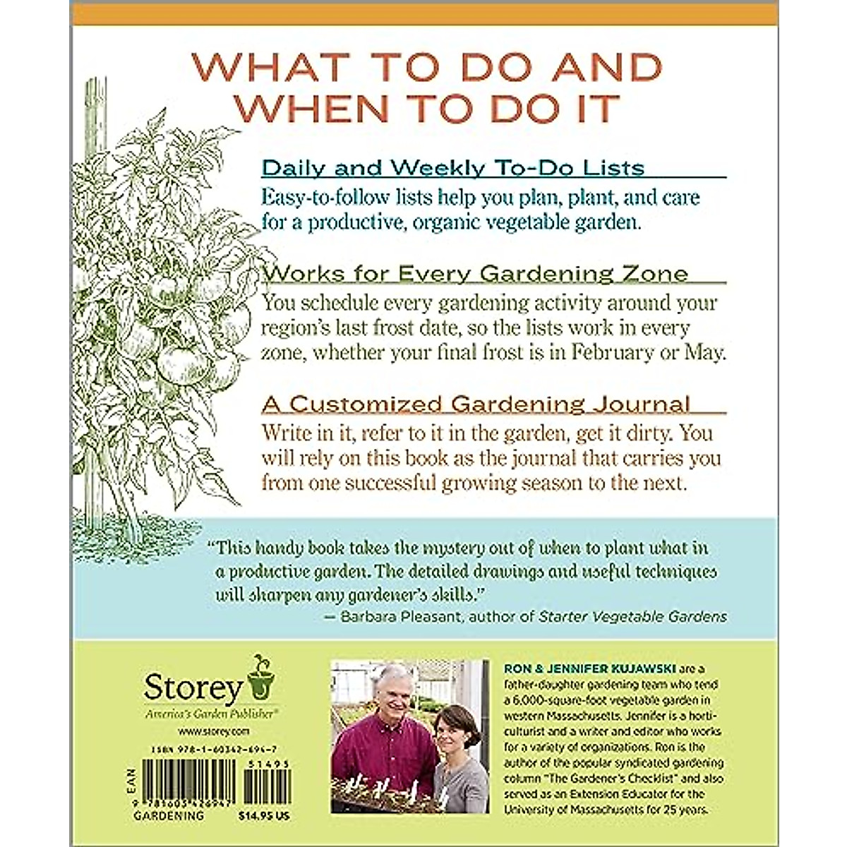 Week-by-Week Vegetable Gardener's Handbook: Perfectly Timed Gardening for Your Most Bountiful Harvest Ever