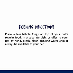 Vitakraft Nibble Rings Small Animal Treats - Crunchy Alfalfa Snack - For Rabbits, Guinea Pigs, Hamsters, and More