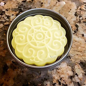 X-Haibei 2 Empty Tin Case for Lotion Bar Soap Hair Wax Shampoo Conditioner Bars Aluminum