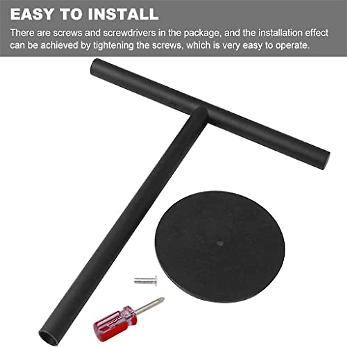 n/a Bath Hand Towel Holder Standing Matte Black T-Shape Towel Bar Rack Stand Tower Bar Bathroom Kitchen Vanity Countertop (Color : D, Size : 27X30CM)