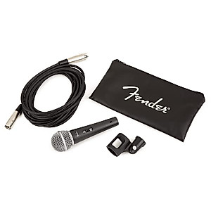 Fender Passport Conference S2 Portable PA System Bundle with Microphone, Compact Speaker Stands, XLR Cable, and Instrument Cable