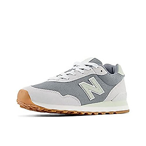 New Balance Women's 515 V3 Sneaker, Steel/Quartz Grey/Silver Moss, 8