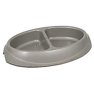 Petmate 23174 Double Diner Pet Dish, Small