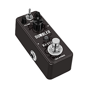 Keytars Analog Dumbler Guitar Effect Pedal for Elecdtric Guitar With Medium Low Distortion Mini Size True Bypass