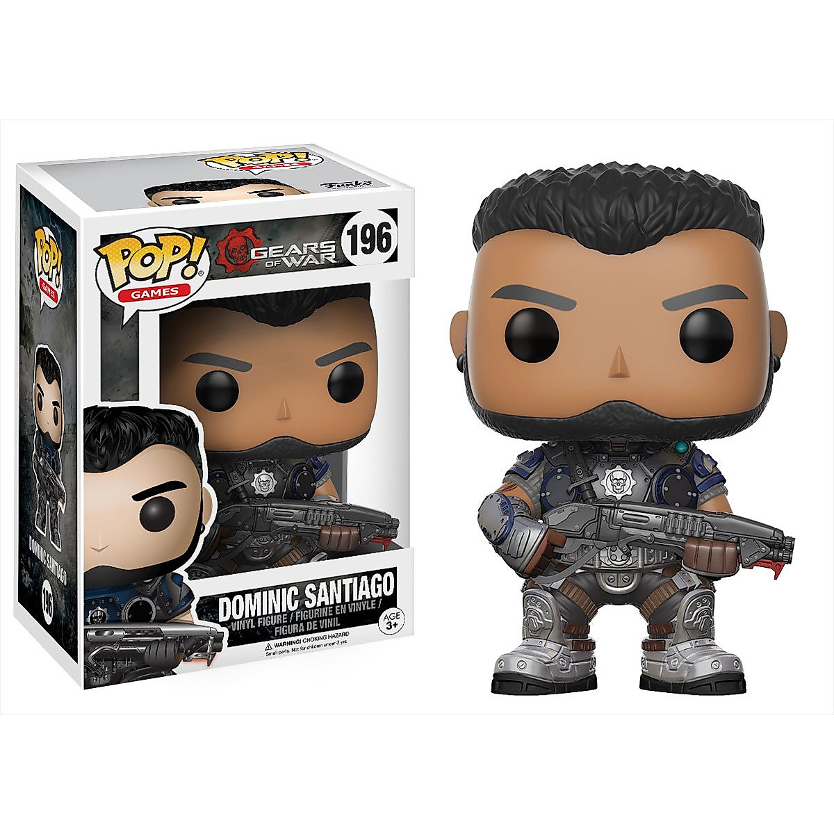 Funko POP Games Gears of War Dominic Santiago Action Figure