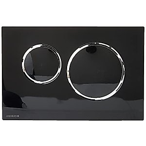 Geberit 115.882.KM.1 Toilets and Bidets, Black