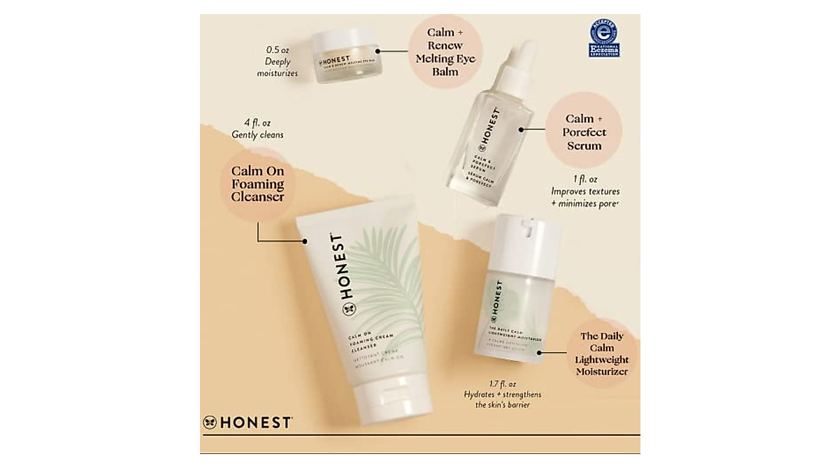 Honest Beauty Sensitive Skin Kit - Calm & Renew