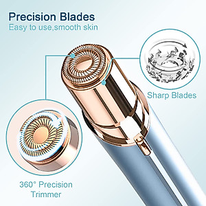 Replacment Heads Generation 2 Double Halo Compatible with Finishing Touch Flawless Gen 2 Facial Hair Removal for Women, 4-pc Pack