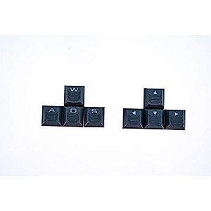 Mechanical Keyboard keycaps WASD keycaps Direction Keys Non-Slip Texture Design keycaps Professional Gaming keycaps (red)